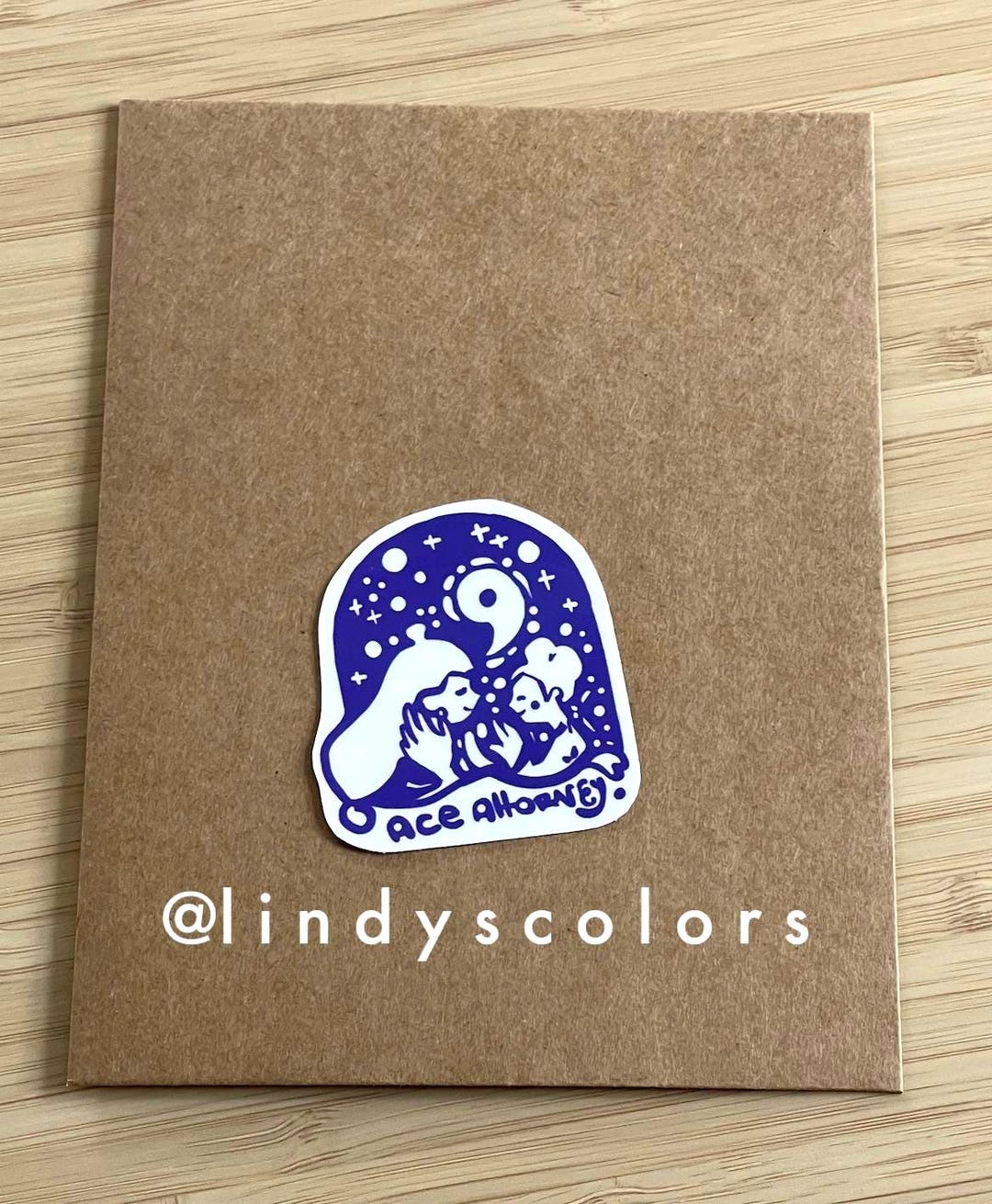 Mia Fey Pearl Fey Fanart Sticker, Wallet Size Print | Ace Attorney ...