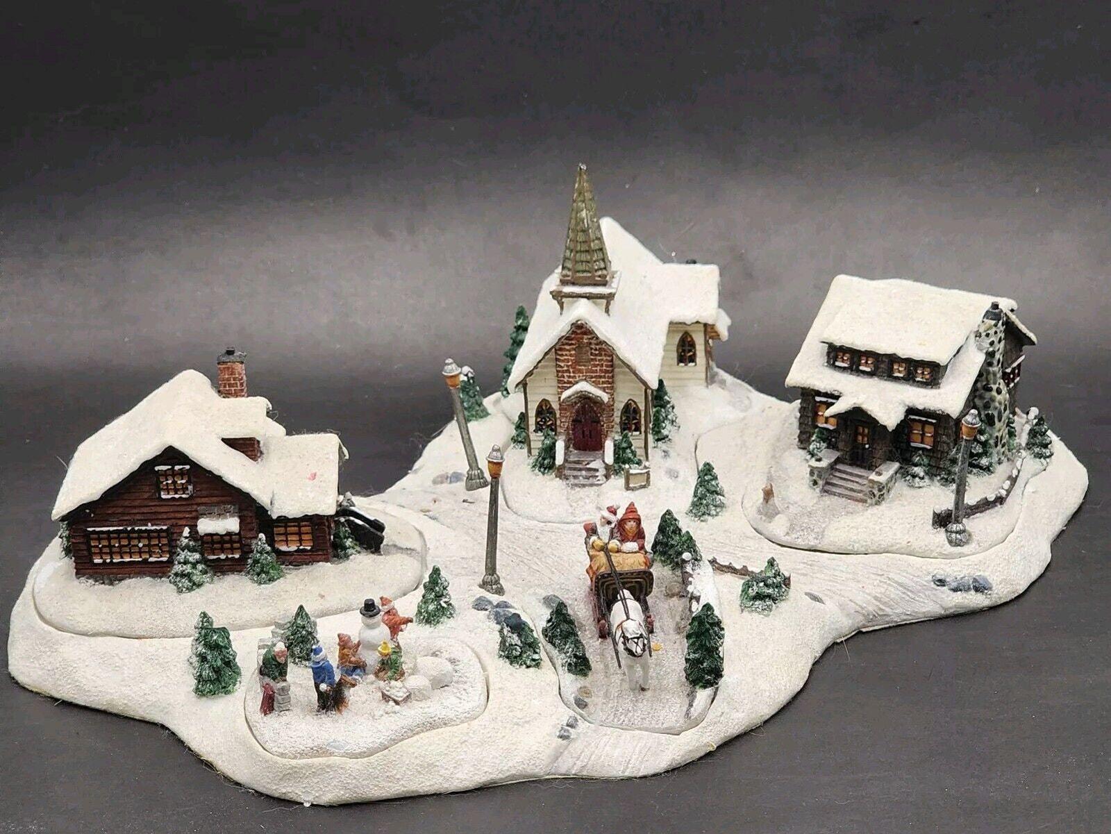 Terry Redlin Winter Wonderland Collection Village Buildings & Base No ...