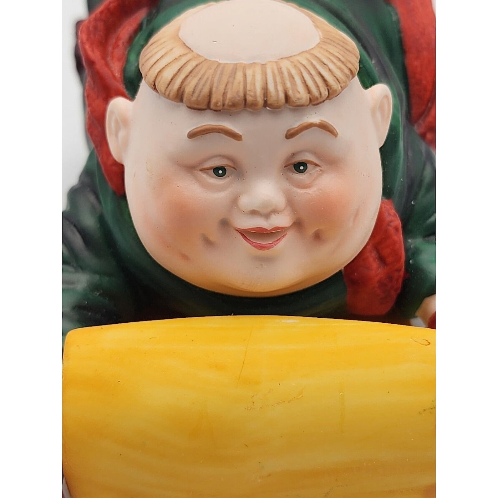 Dept 56 Thaddeus the Tobogganist Merry Makers Figurine 93572 VTG 1996 ...