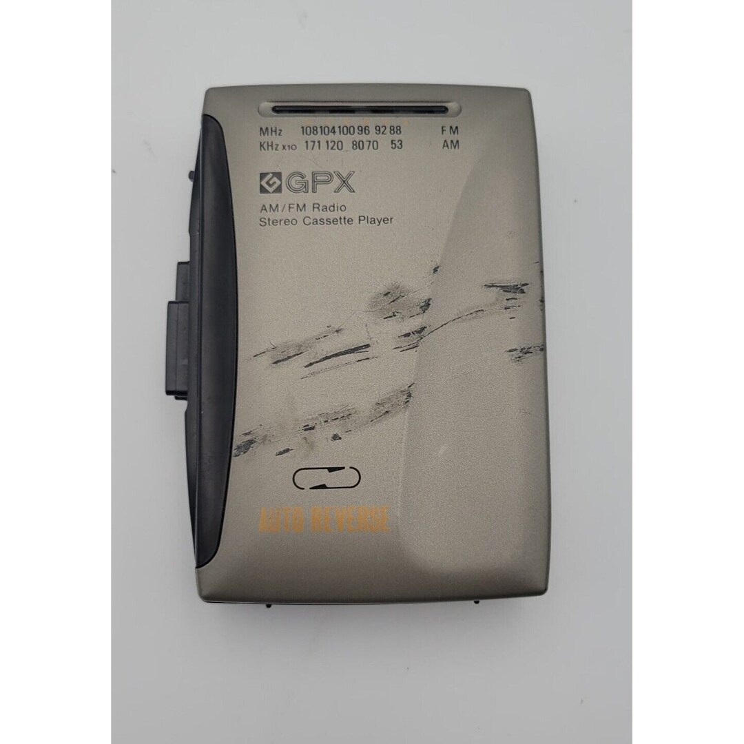 Vintage GPX Stereo Cassette Player Personal Walkman C3175 AM FM Radio ...