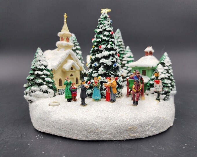 Thomas Kinkade Painter of Light St. Nicholas Circle Teleflora 1993 ...