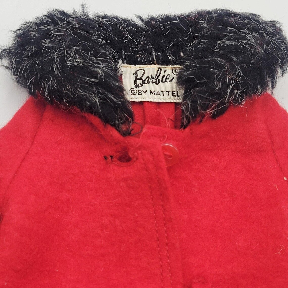 Vintage 60’s Barbie It's Cold Outside #819 Red 1964 RARE - Etsy