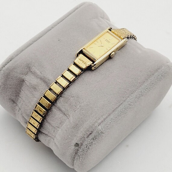 Original Vintage Seiko Quartz Gold Tone Ladies Watch … - Gem