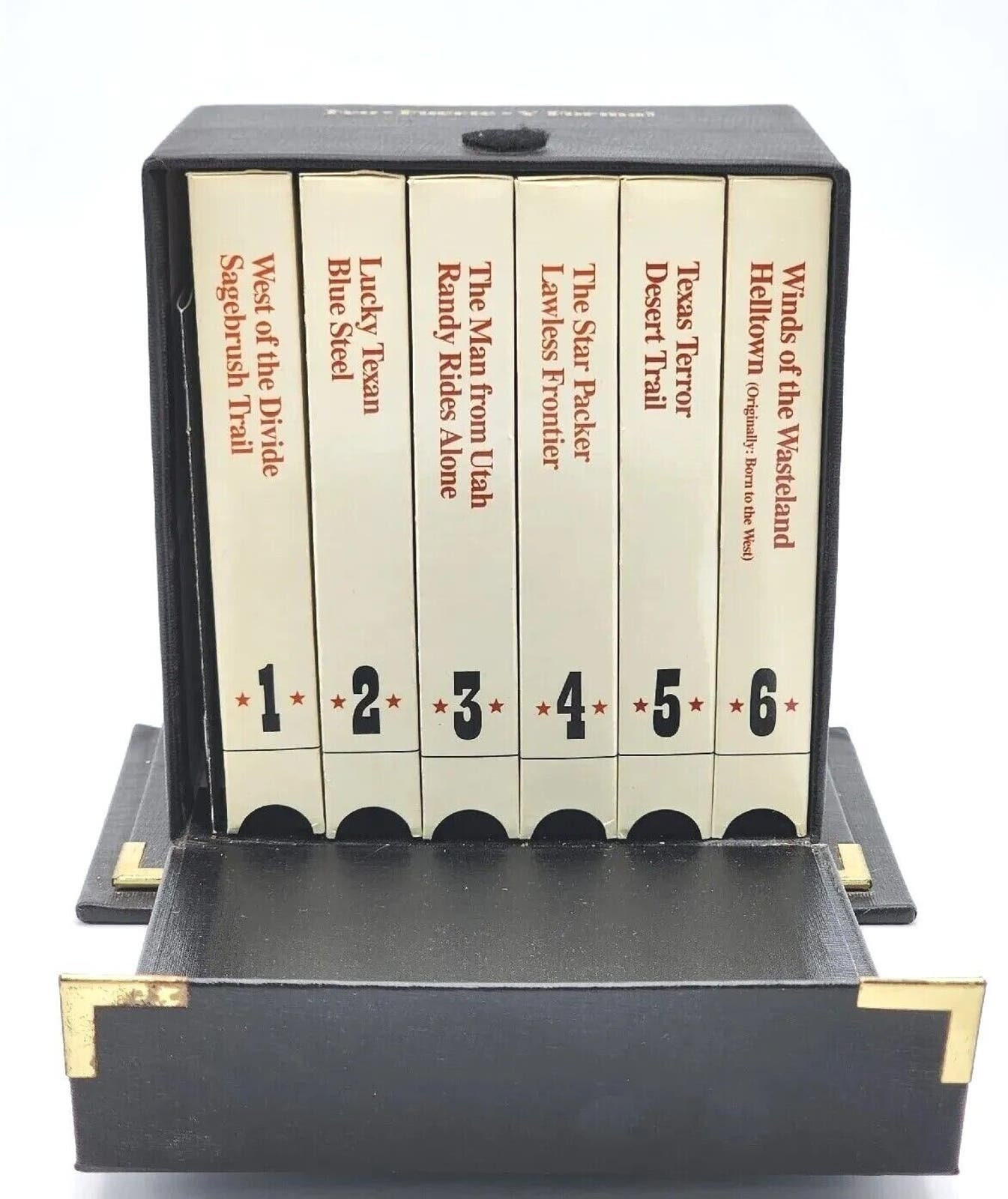 John Wayne the Duke VHS Collectors Set FEO FUERTE Y Formal Ltd Edition ...