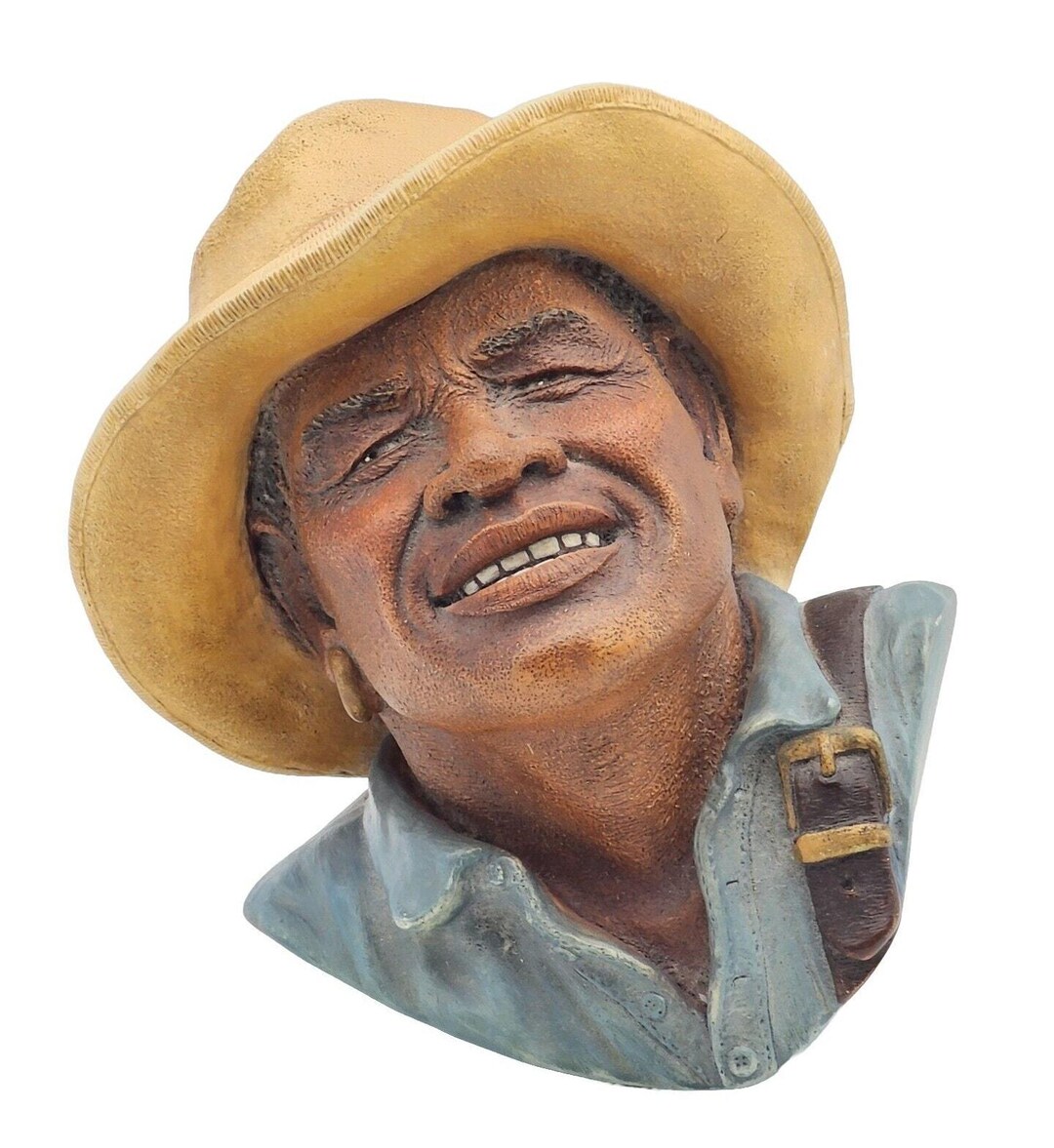 Bossons Chalkware "york" 1986 Rare African American Explorer Lewis ...