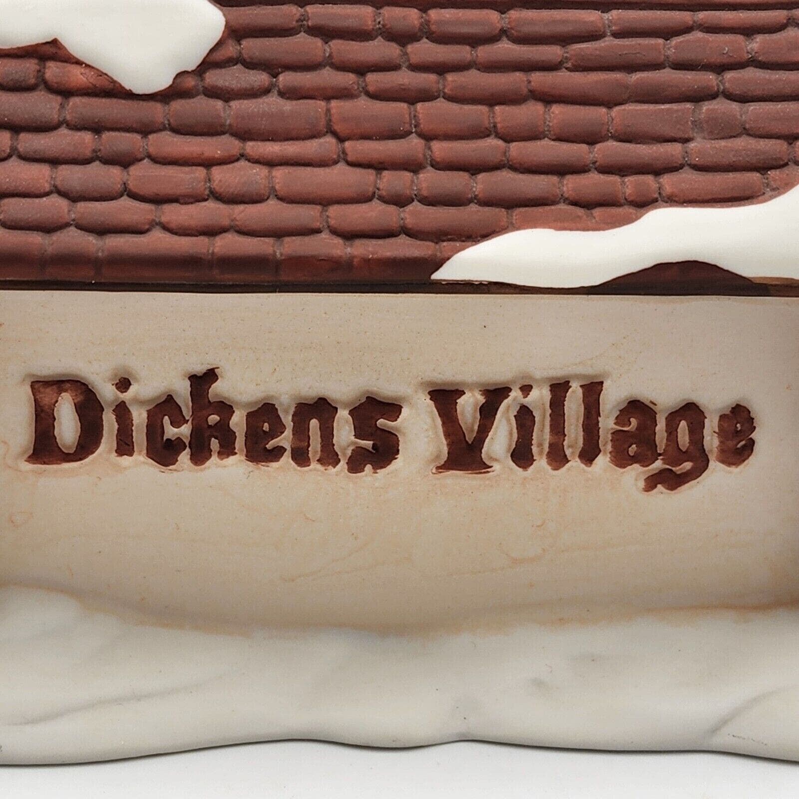 Dept 56 Dickens Village Gated Entrance Accessory Sign Retired FAST ...