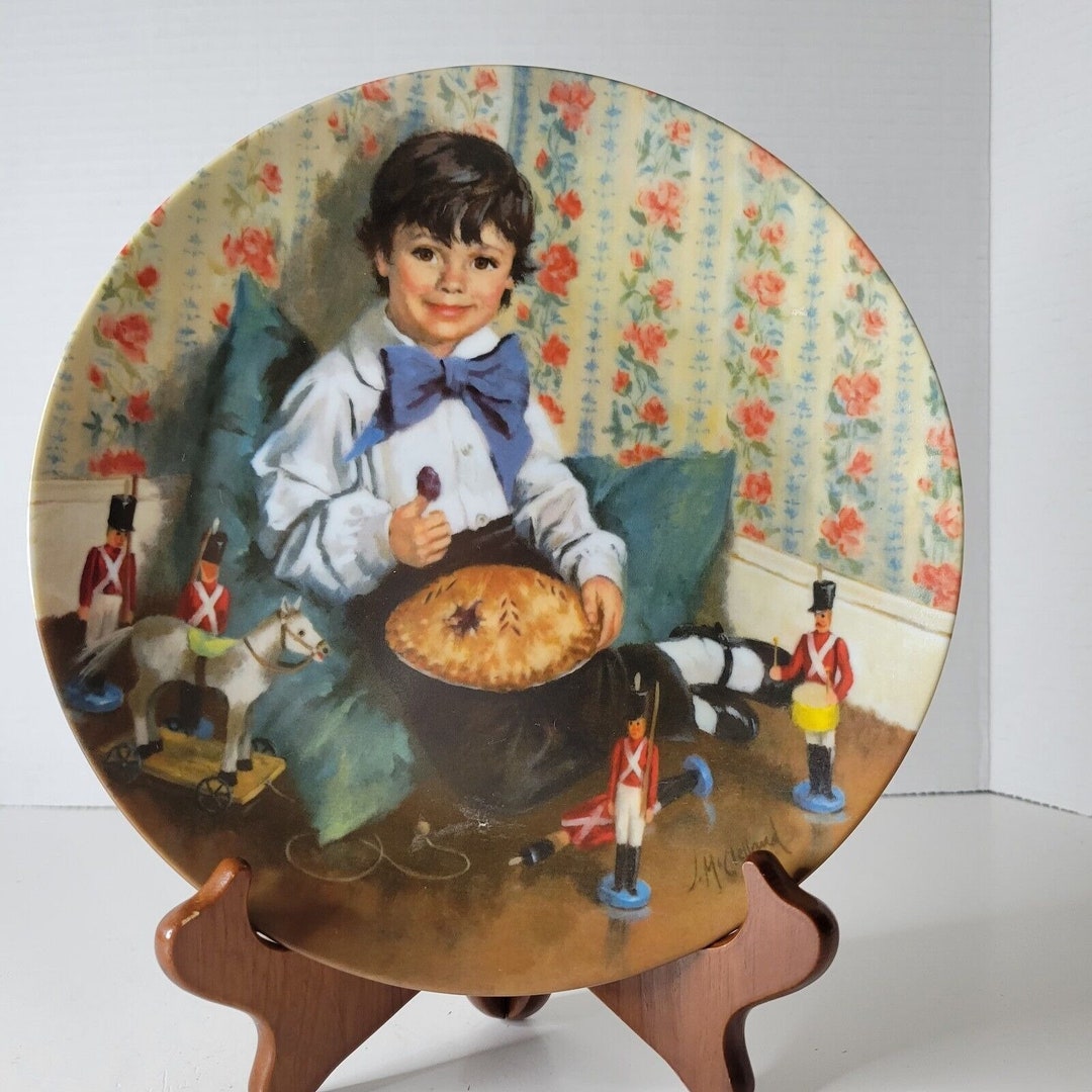 Knowles-mother Goose-reco-'little Jack Horner'-mcclelland-nle Plate1982 ...