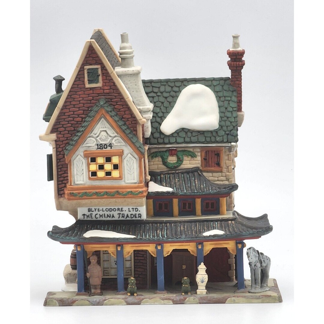 Department 56 the China Trader 58447 Dickens Village Series Porcelain ...