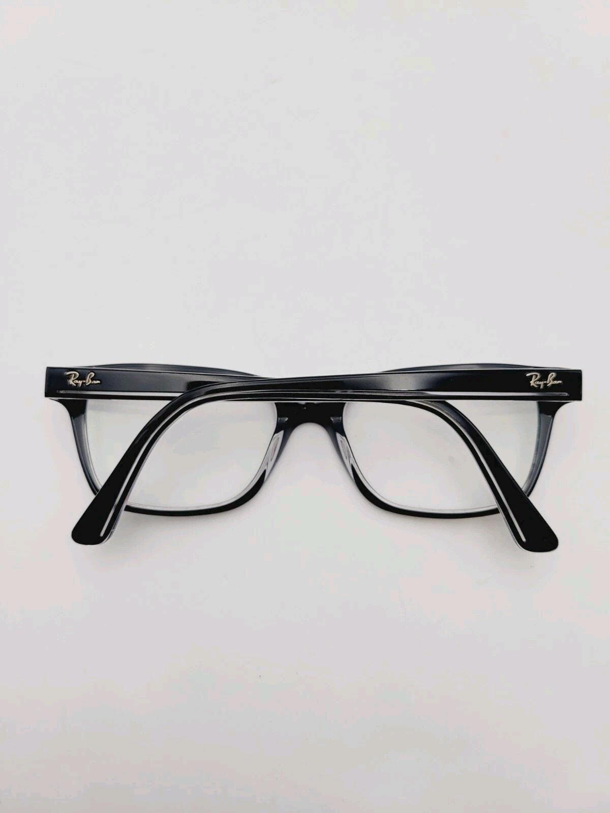 Ray-ban RB 1536 3529 Eyeglasses Frame Only Black 48-16-130 Glasses Vtg ...