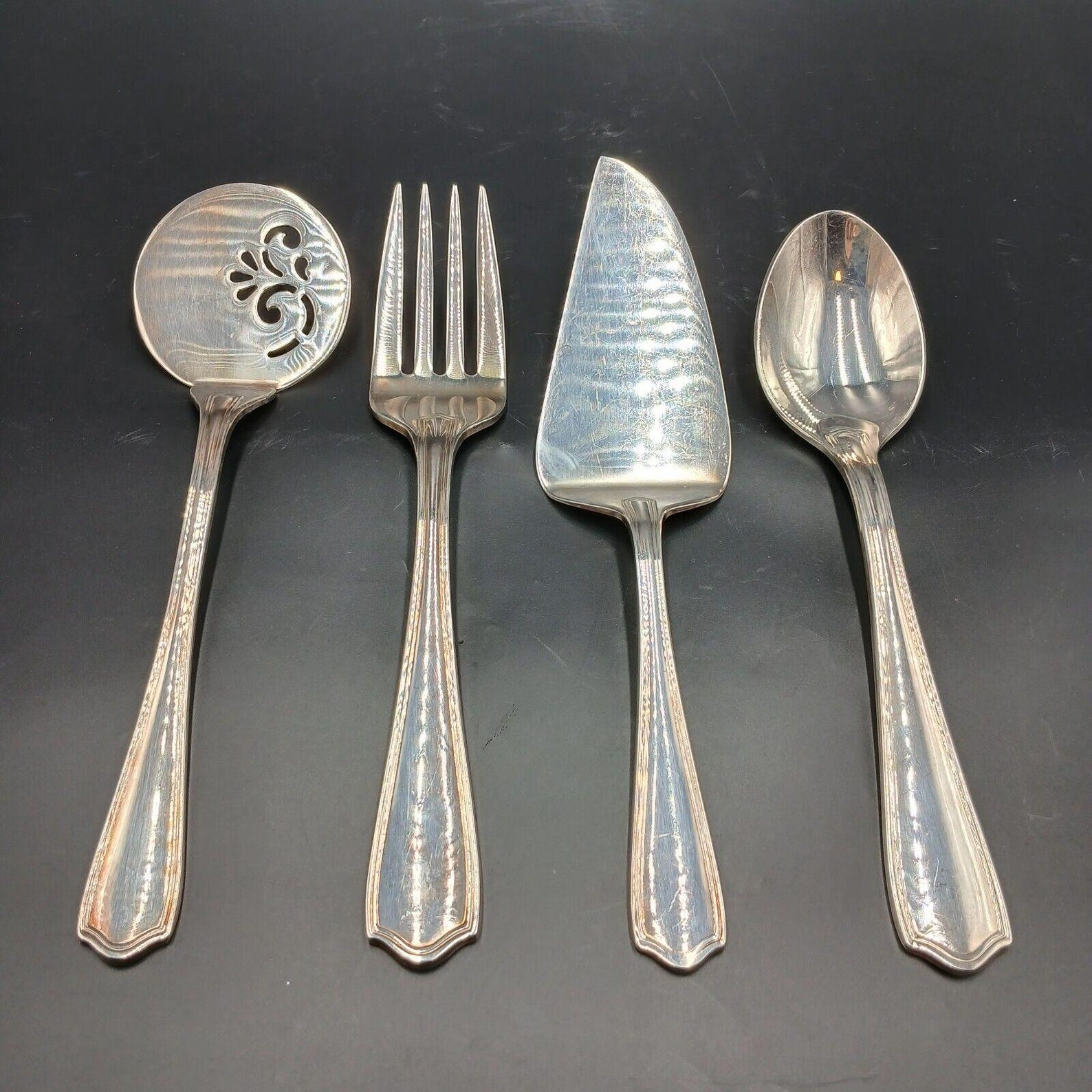 WATERFORD KESWICK Hostess Set Meat Fork, Pie Server, Tomate Server ...