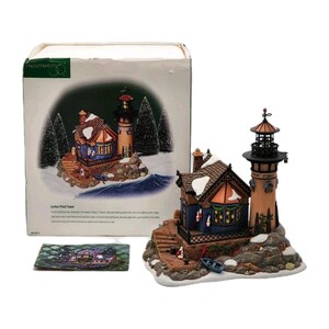 Dept 56 Lynton Point Tower Dickens Village Series Beacon Blinks in ...