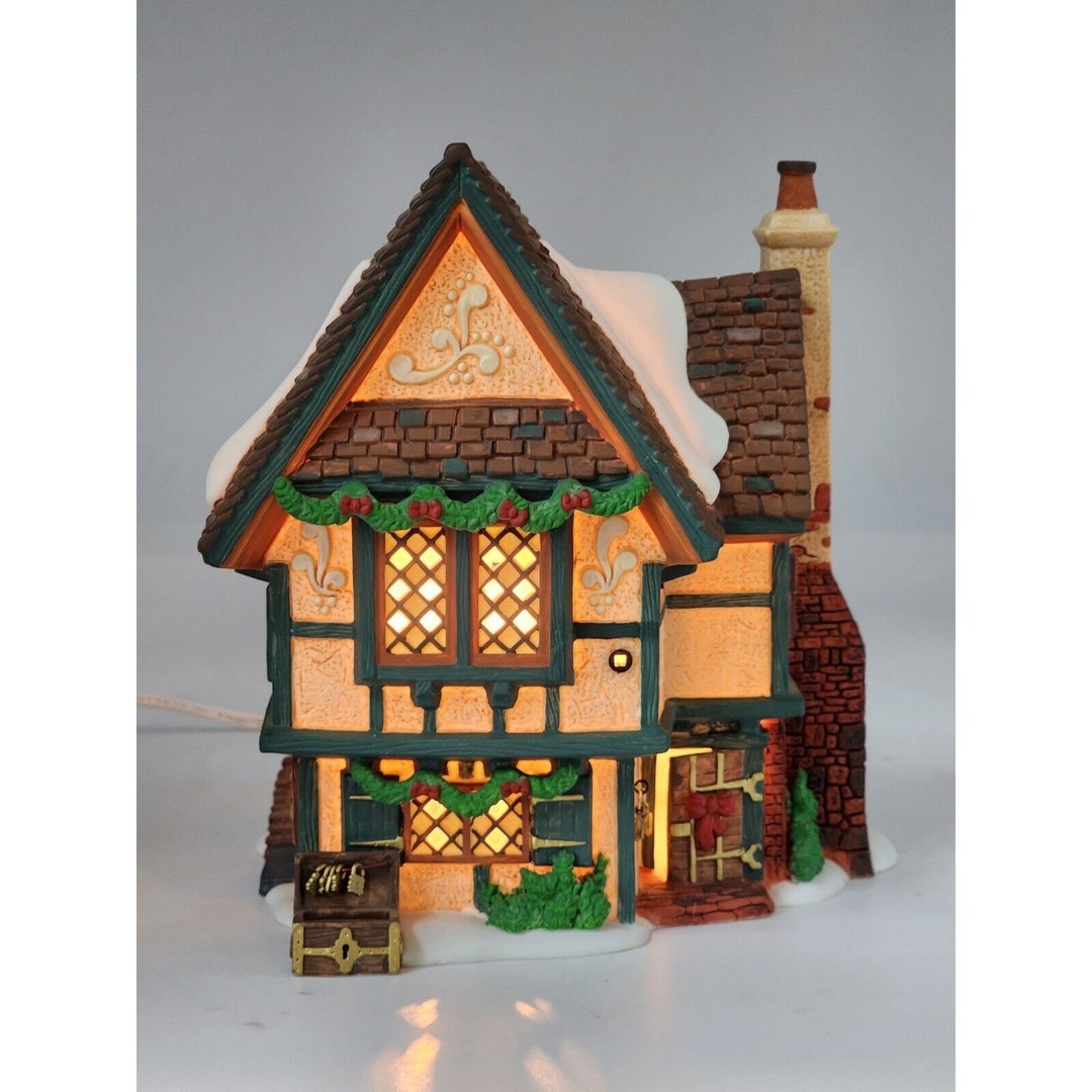 Dept 56 the Spider Box Locks Dickens Village Heritage Collection in Box ...