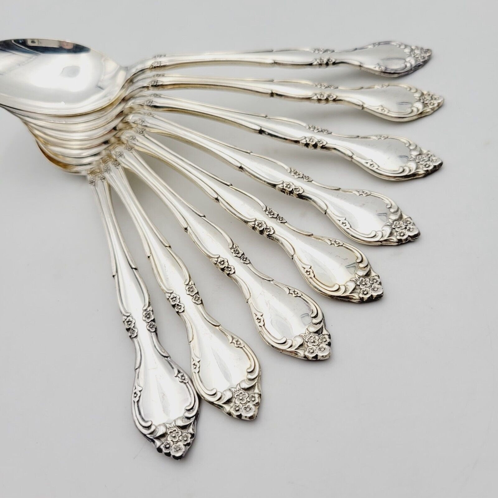Vintage 46 Pc Set 1960 Affection Silverplate Flatware Oneida Community ...