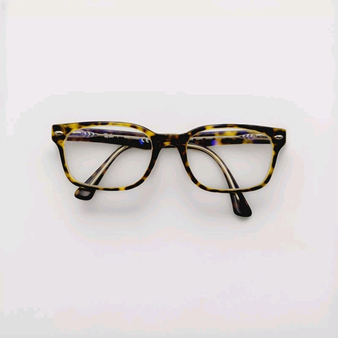 Ray-ban Eyeglasses RB5286 5082 Tortoise Brown Rectangular Frames 51-18 ...