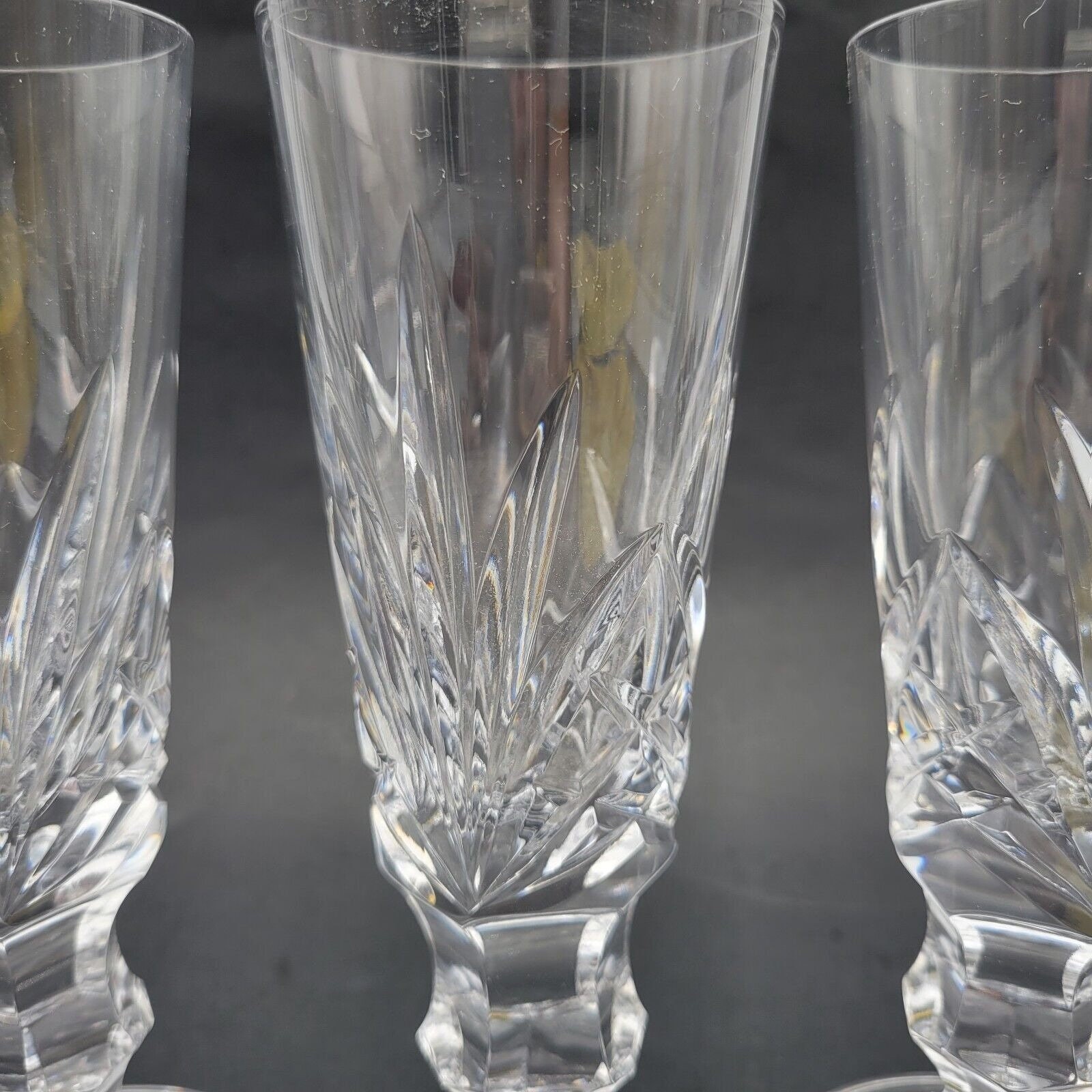 Set of 3 Vtg Mikasa Crystal EMPEROR Water/wine Goblet Stems - Etsy