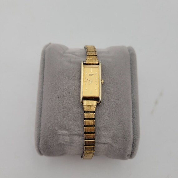 Original Vintage Seiko Quartz Gold Tone Ladies Watch … - Gem