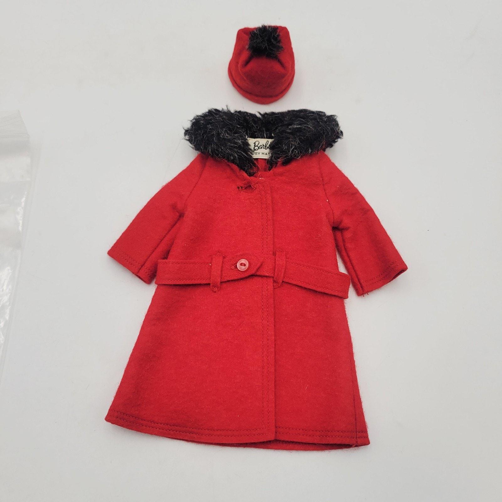 Vintage 60’s Barbie It's Cold Outside #819 Red 1964 RARE - Etsy