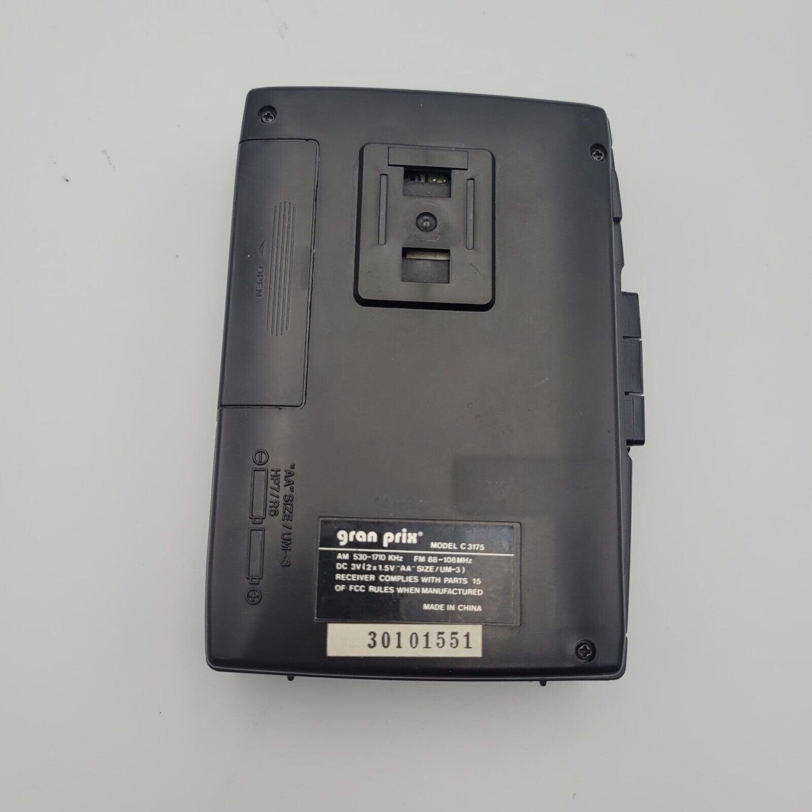 Vintage GPX Stereo Cassette Player Personal Walkman C3175 AM FM Radio ...