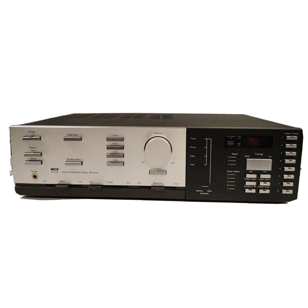 Mcs Series 3224 Synthesized Stereo Receiver Vintage TESTED WORKS GREAT ...