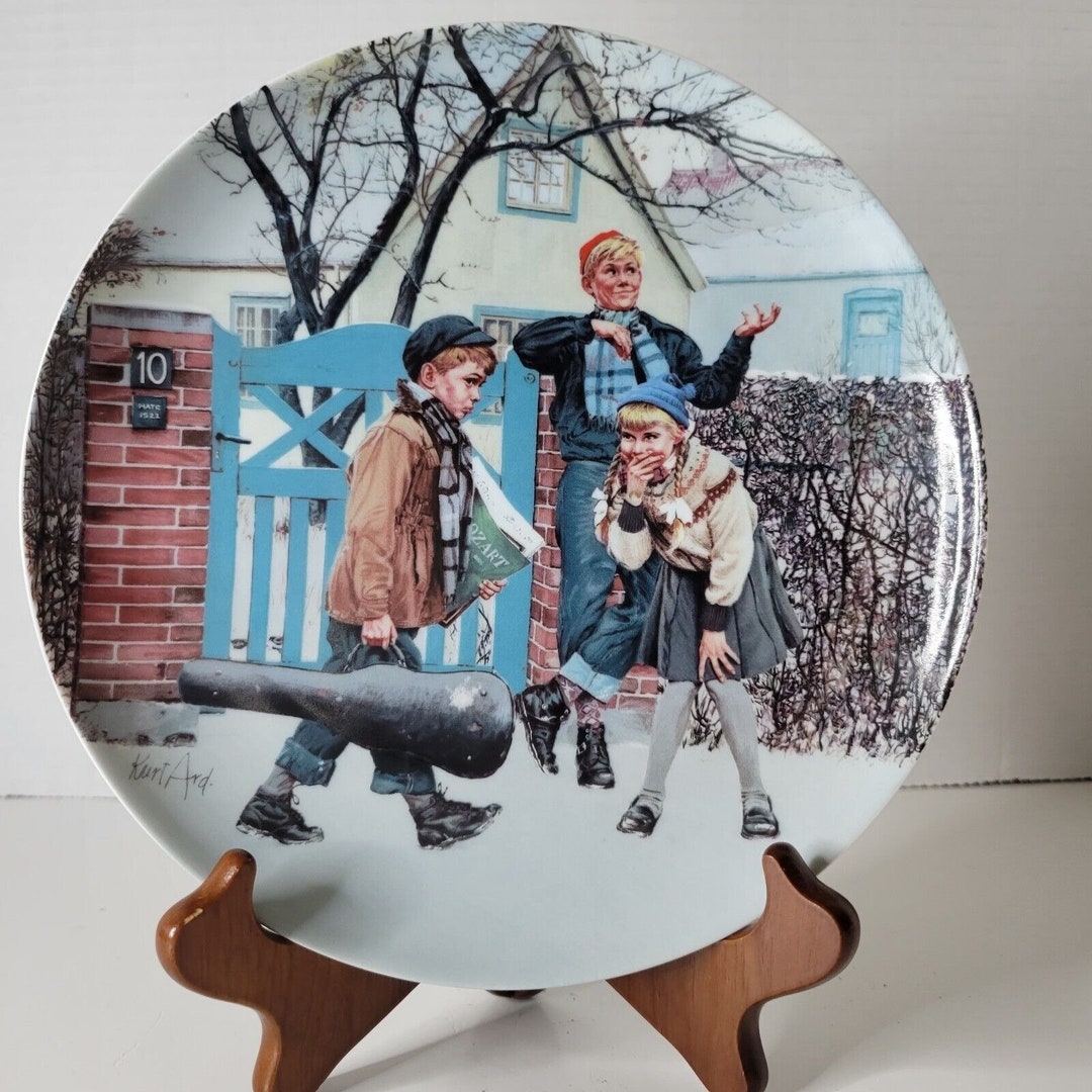 Kurt Ard COPENHAGEN PORCELAIN Bing & GRONDAHL Plate 1985 - Etsy