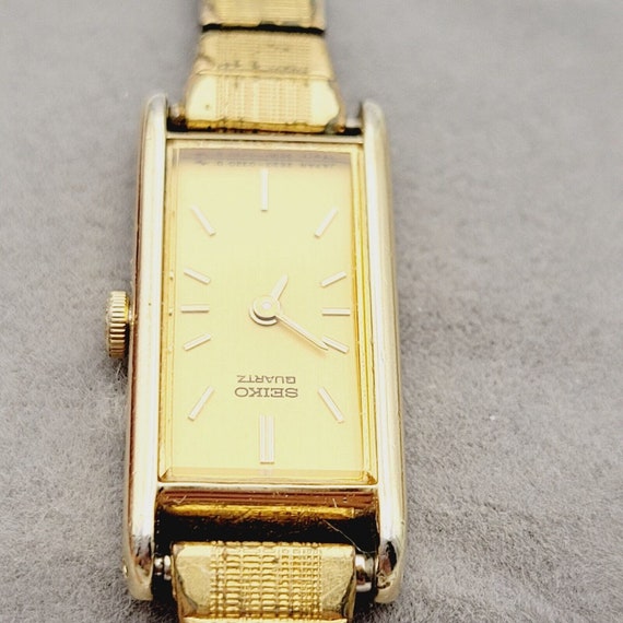 Original Vintage Seiko Quartz Gold Tone Ladies Watch … - Gem