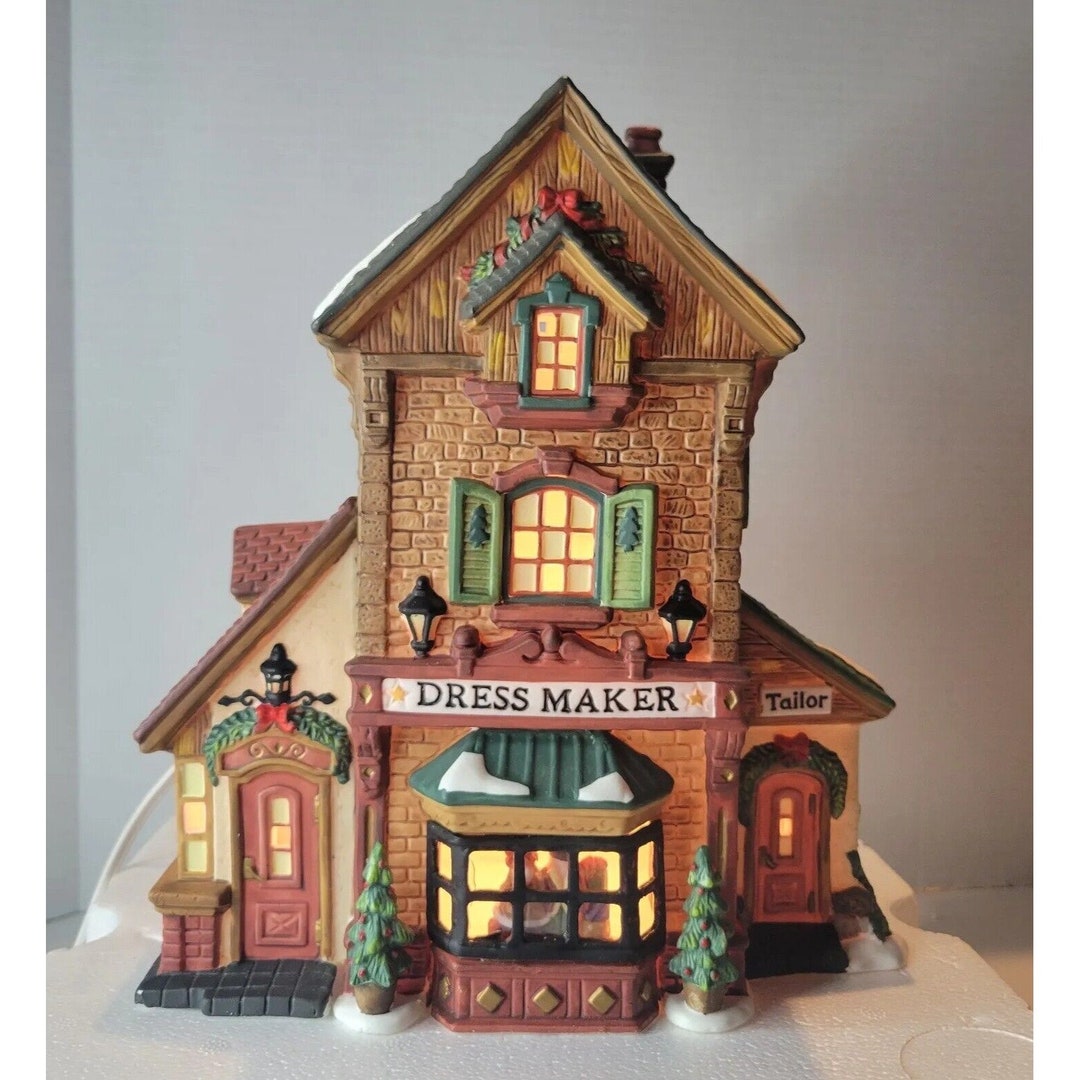 Santa's Workbench Collection Thimble & Thread Dressmaker - Etsy