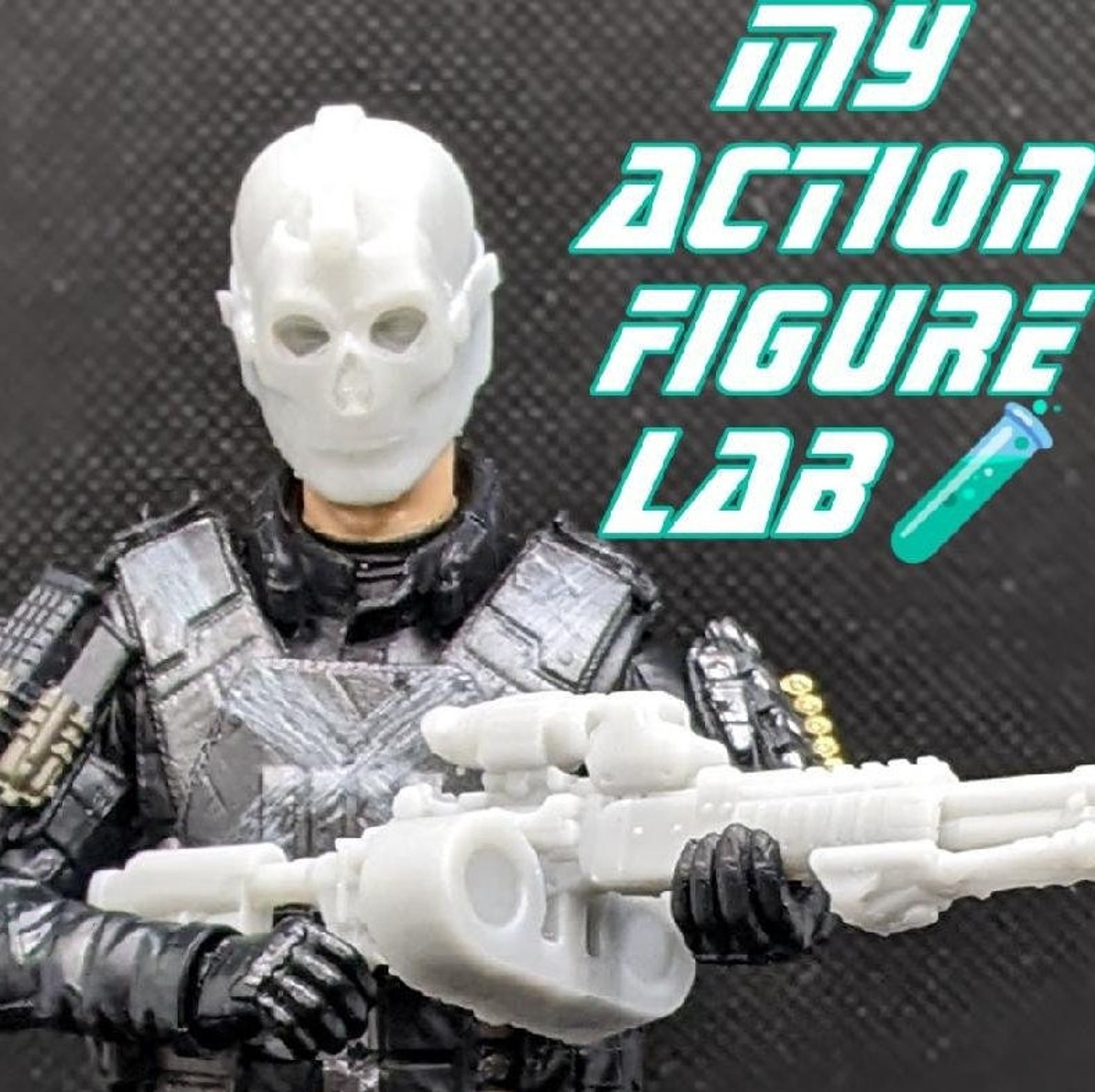 3D Printed COD Custom Head Sculpt Unpainted - Etsy