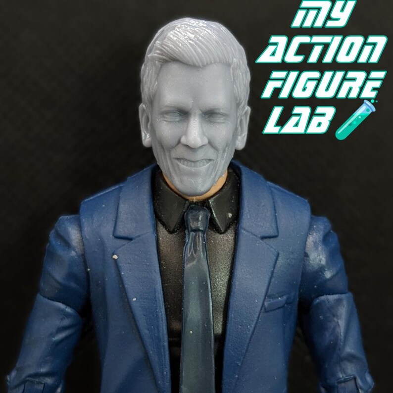 3D Printed Kevin Bacon Head Sculpt Custom - Etsy