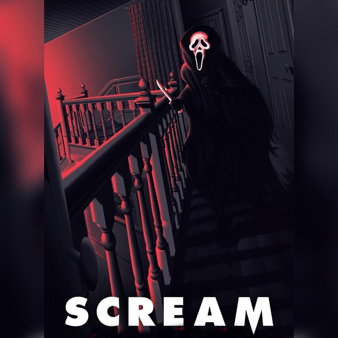 3D Printed Scream Head Sculpt Custom - Etsy