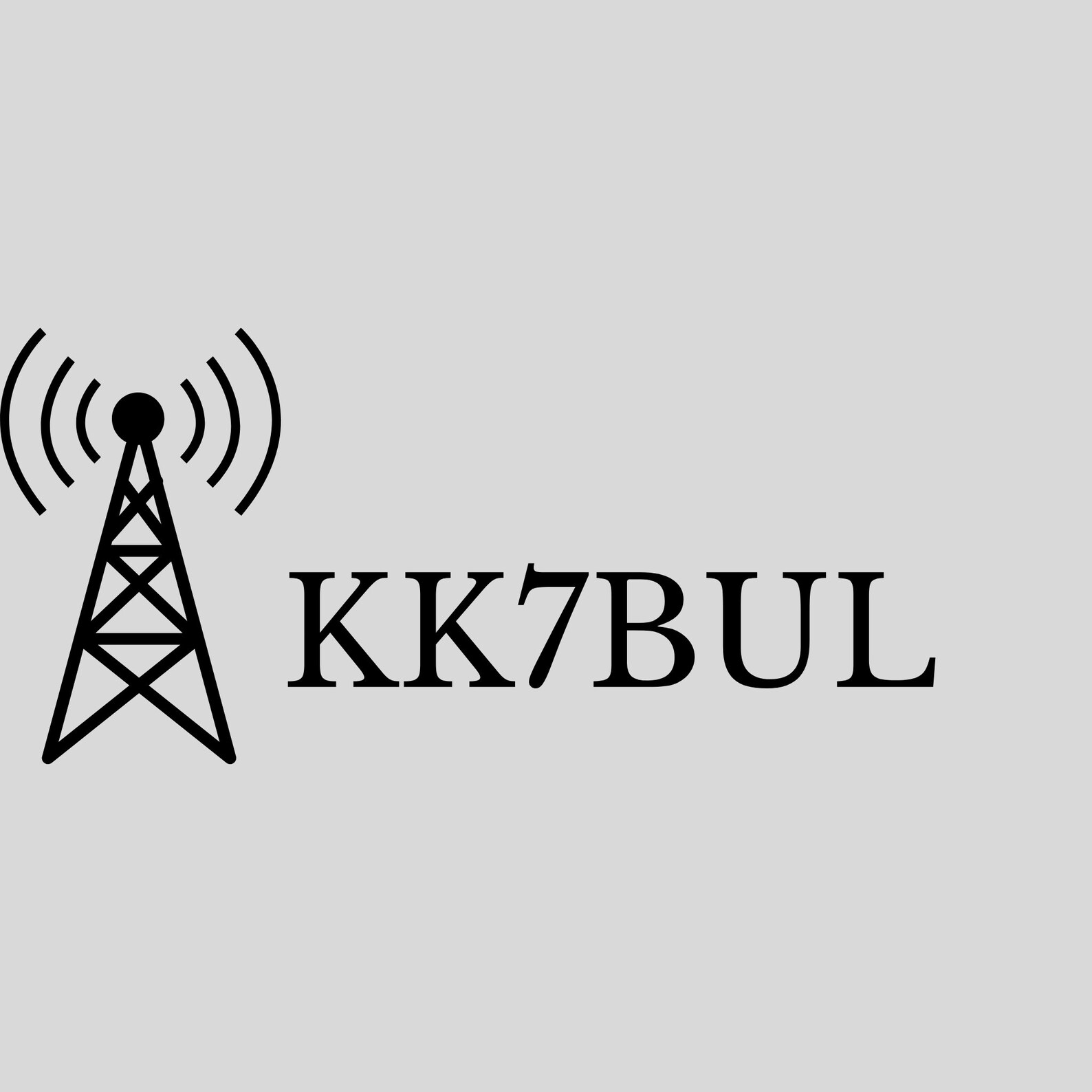 Ham Radio Call Sign Vinyl Decal. Permanent Vinyl Decals. Amatuer Radio ...