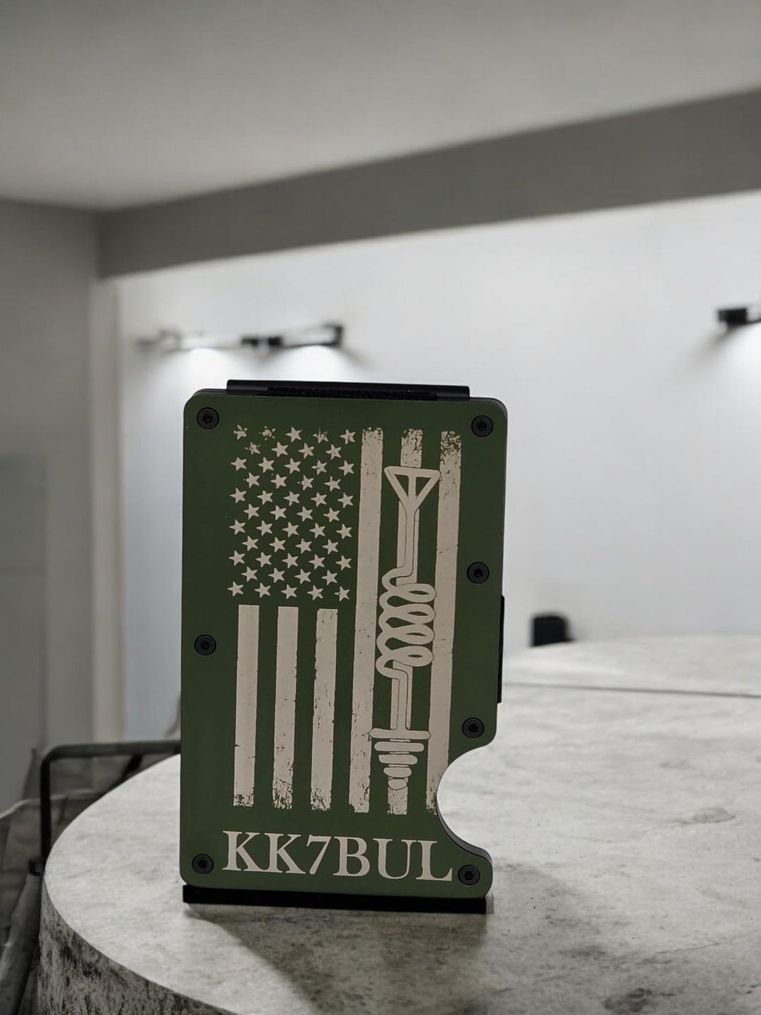 Ham Radio Personalized Call Sign RFID Metal Wallet - Etsy