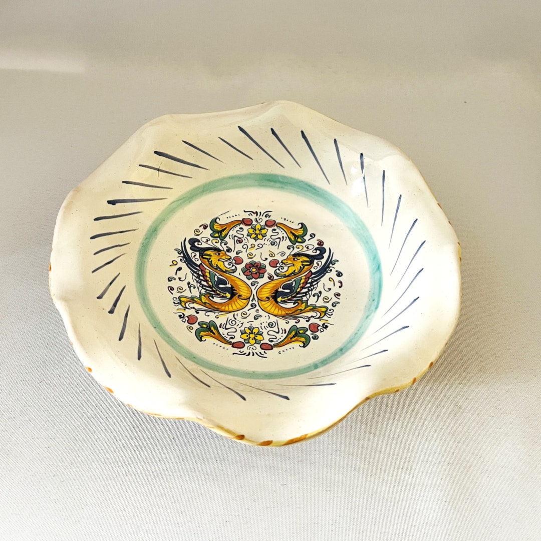 Ceramiche Artigianali Italy Artisan Ceramics Handcrafted Bowl Gruppo ...