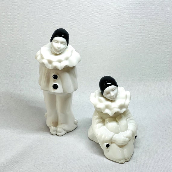 vintage clown perfume bottle - Gem