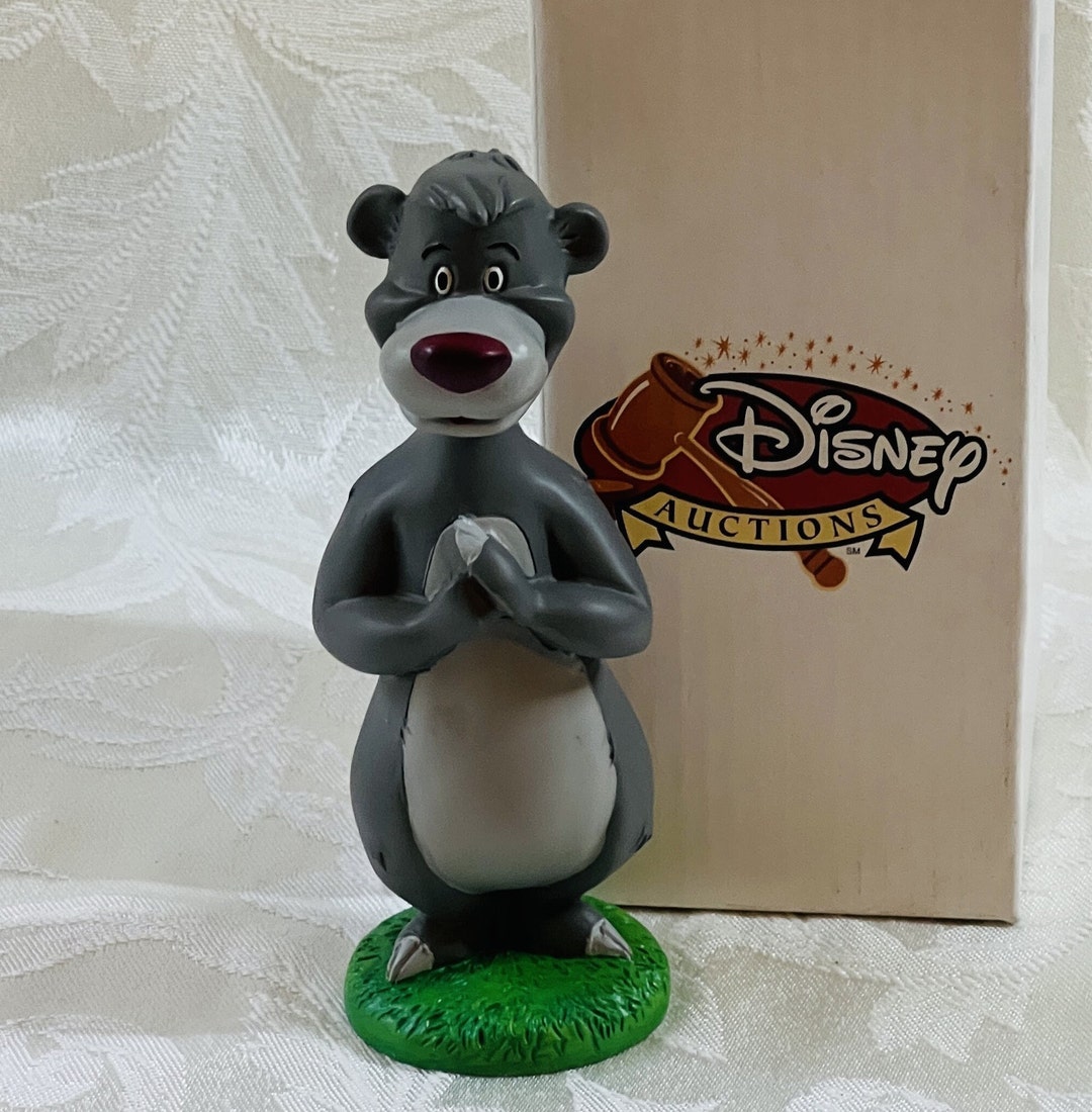 Disney Vintage Auctions Baloo Bobble Head Jungle Book Bobble Dobbles ...
