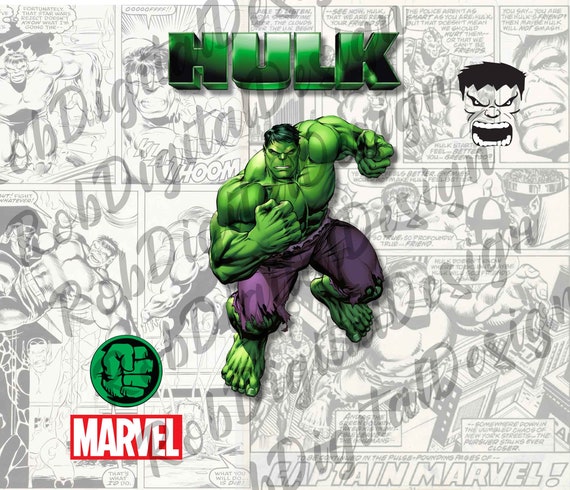 HULK 20oz Sublimation Tumbler Wrap Design Instant Download - Etsy