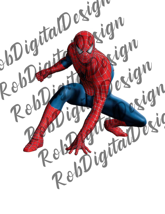 Spiderman PNG Transparent No Background Hi Resolution - Etsy UK