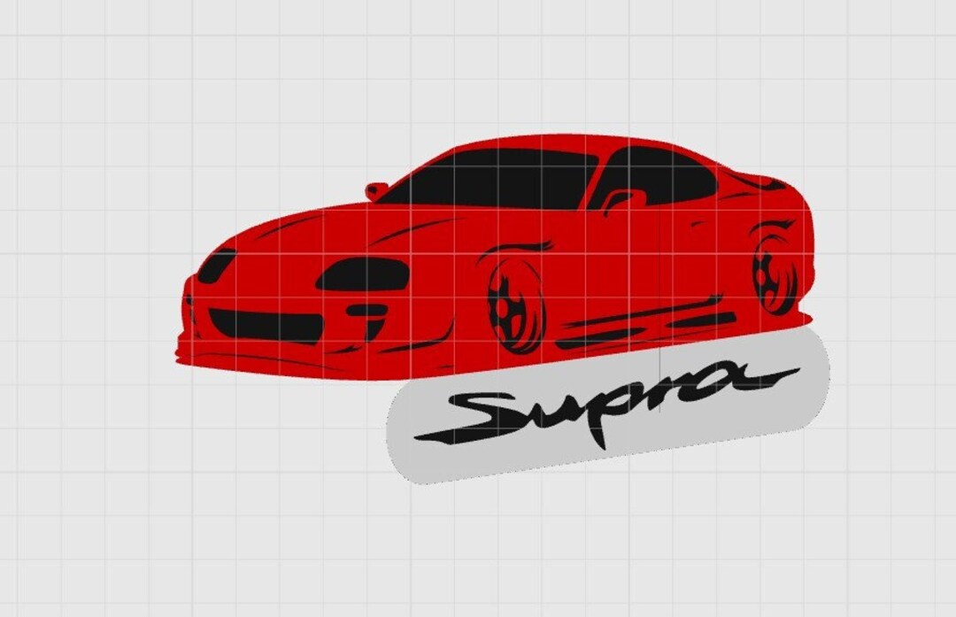Toyota Supra Fridge Magnet - Etsy