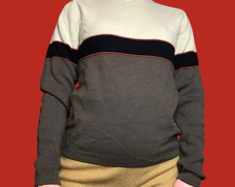 Earth Tone Sweater - Etsy