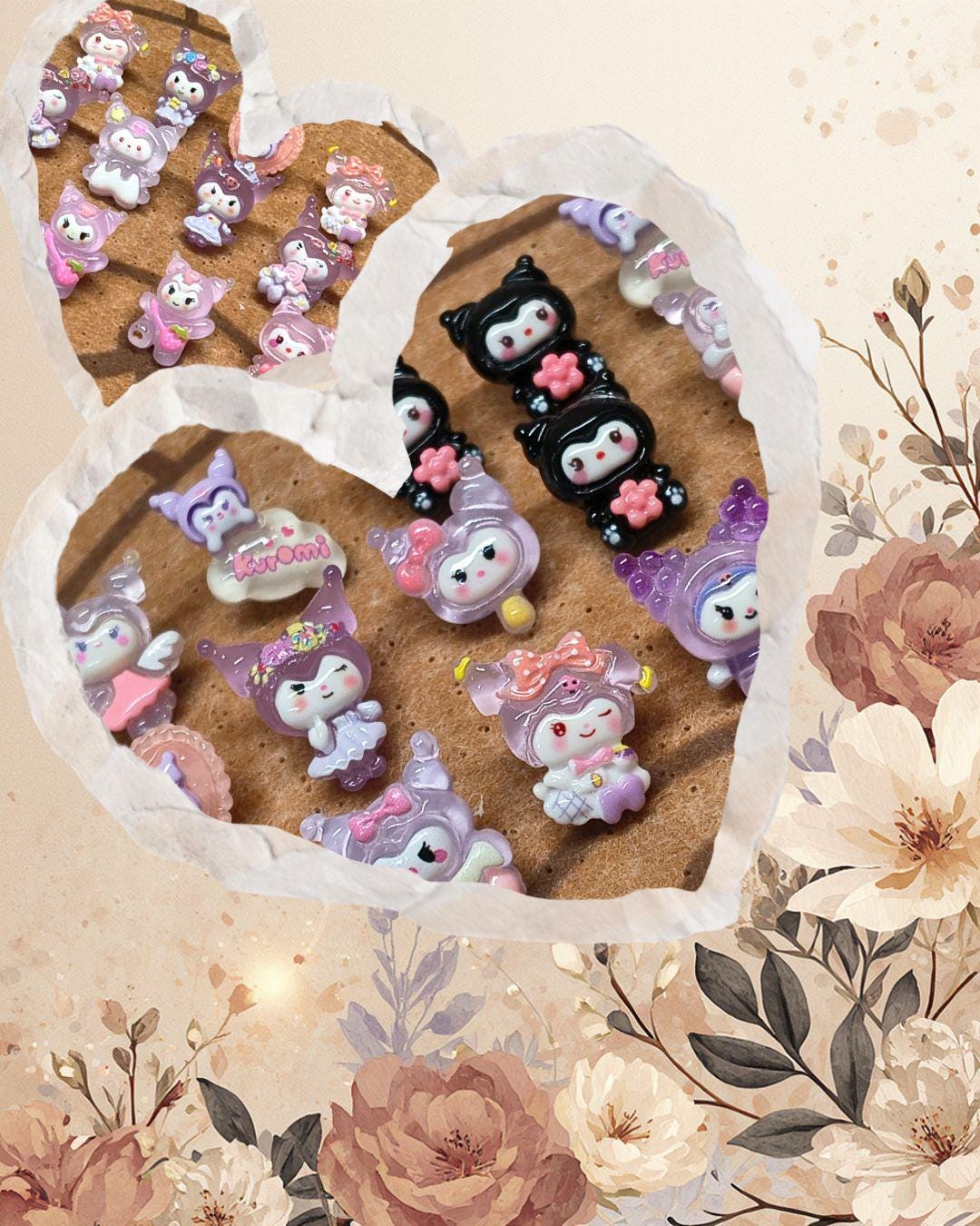 Pastel White Rabbit Push Pins | Kawaii Decorative Bulletin Board Tacks ...