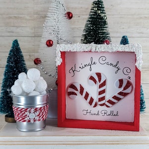 Snowball Bucket, Winter Tiered Tray Decor, Mini Snowball Pail, Pail of ...