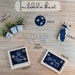 Let It Snow Decor Bundle, Winter Tiered Tray Set, Blue and White Tier ...