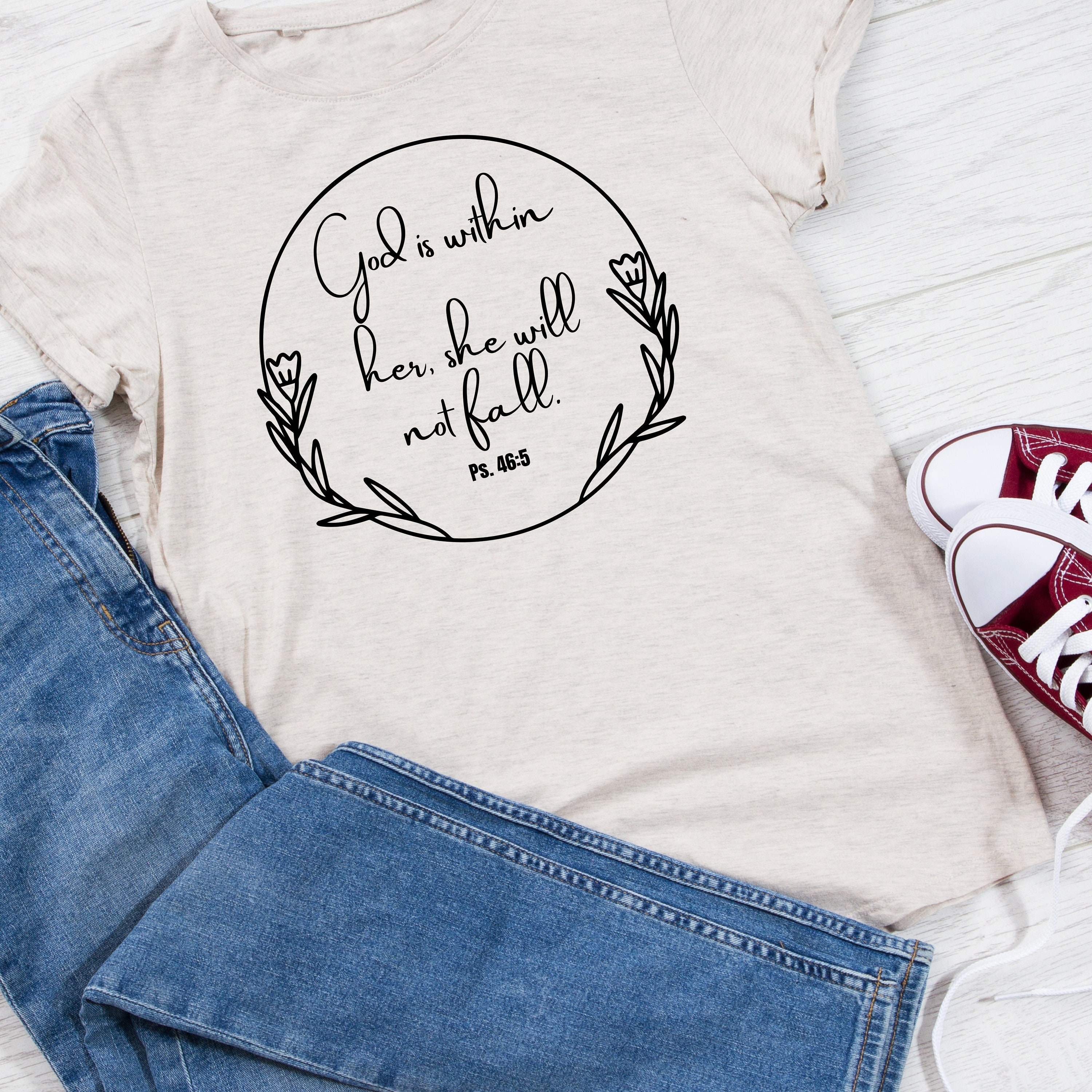 God Jesus Women's Girls Christian Sign Shirt Tumbler Mug SVG PNG JPG ...