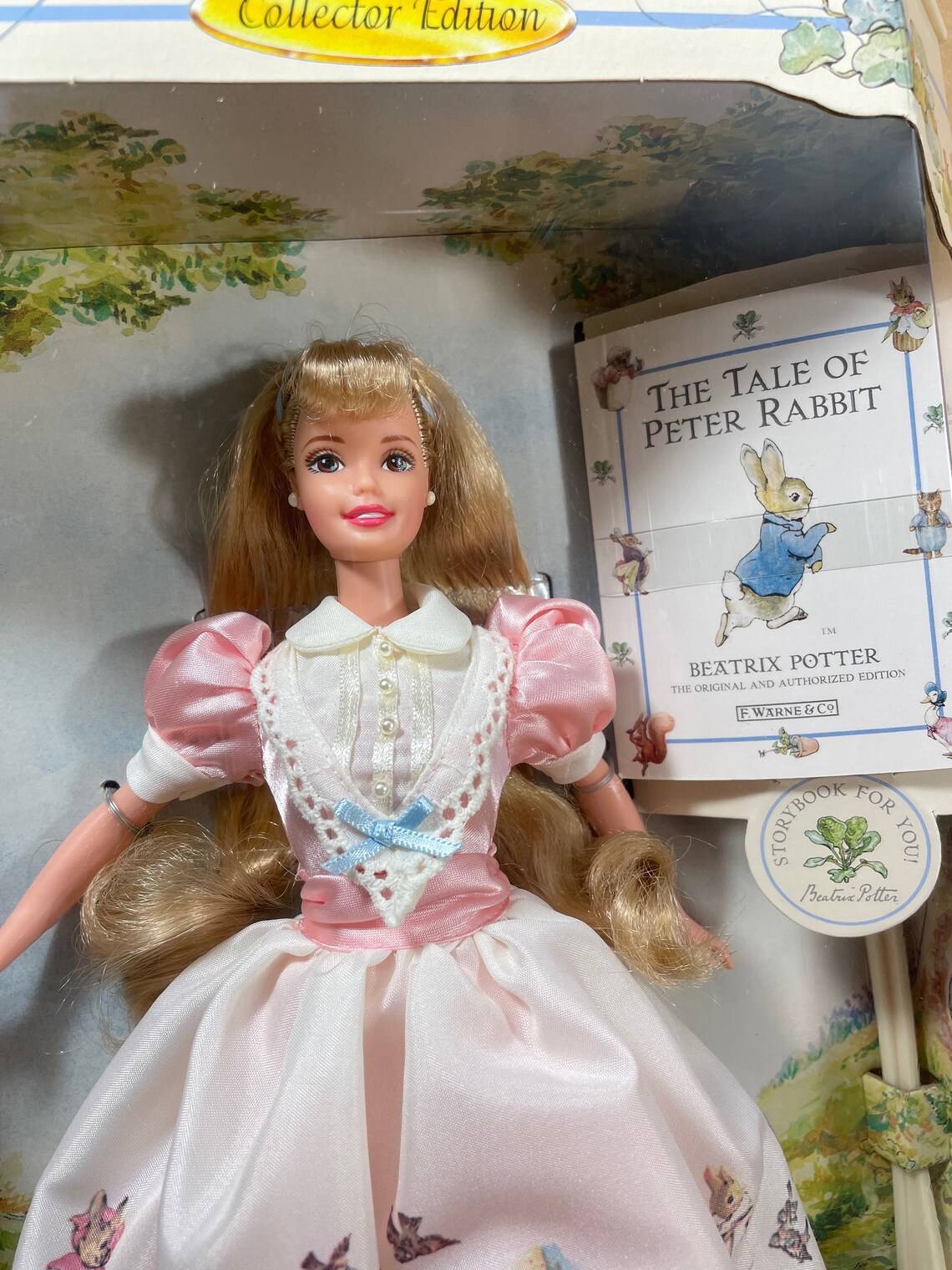 Barbie Doll / 1998 the Tale of PETER RABBIT Barbie /collectible/unique ...