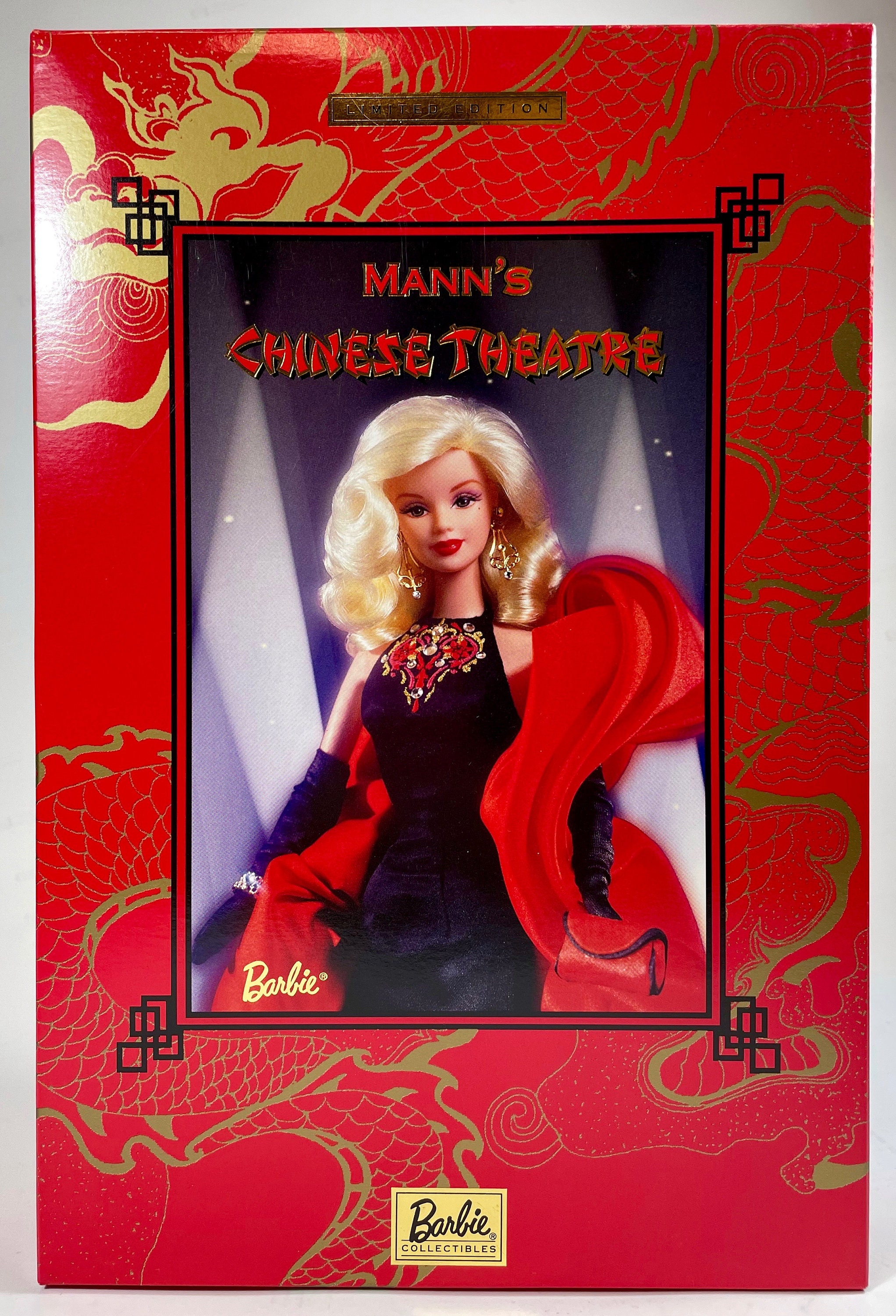 Vintage Barbie Doll Mann's Chinese Theatre Barbie Doll 1999 Unopened ...