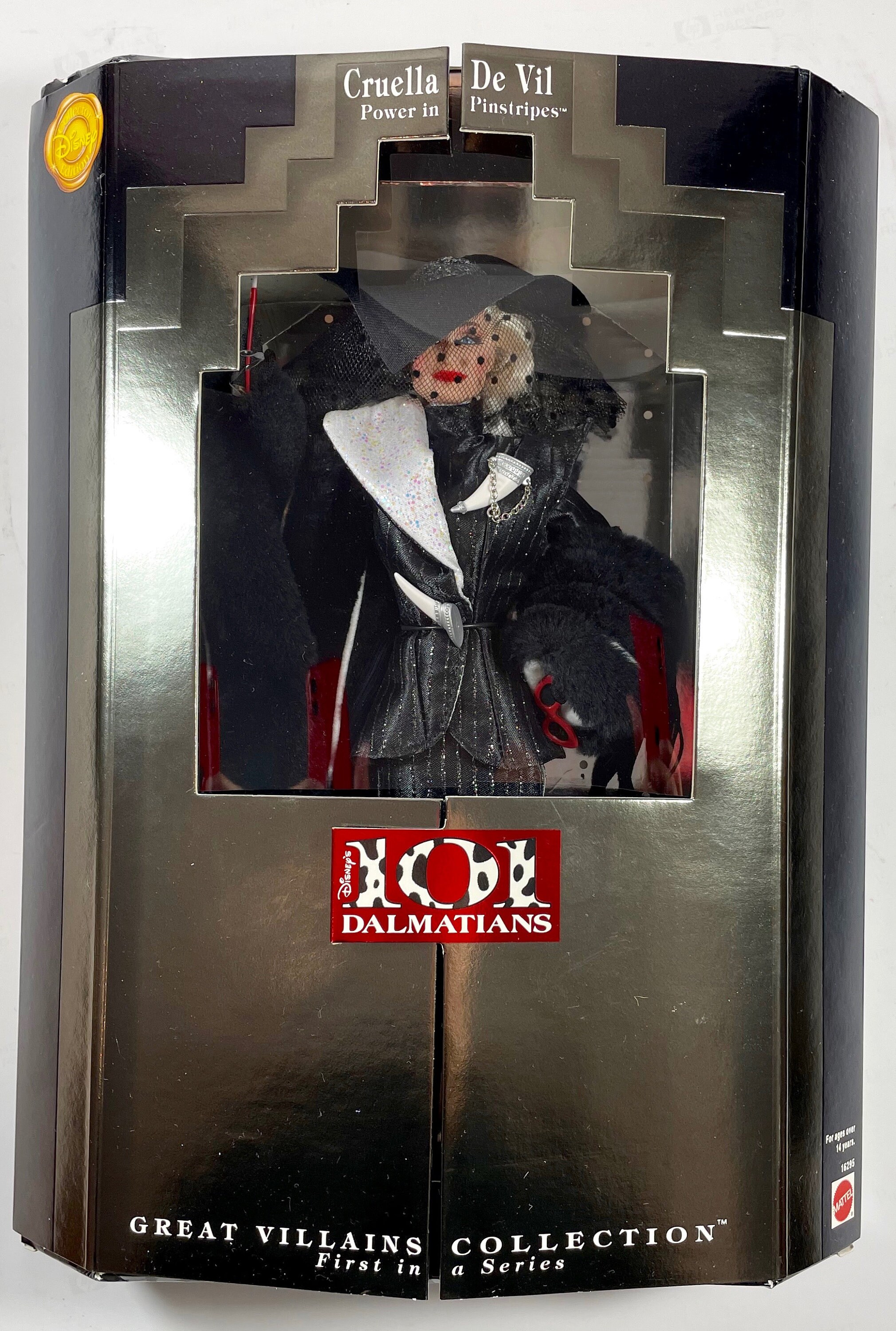 Barbie Doll CRUELLA De VIL First in a Series Great Villains Collection ...