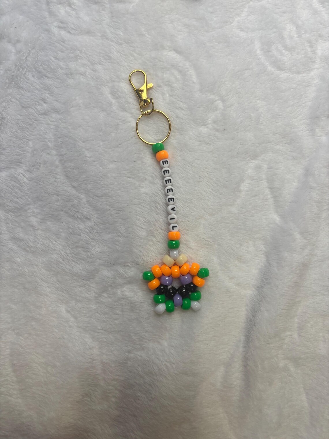 Pony Bead Spongebob Themed Keychain Kandi (set of 6) - Etsy
