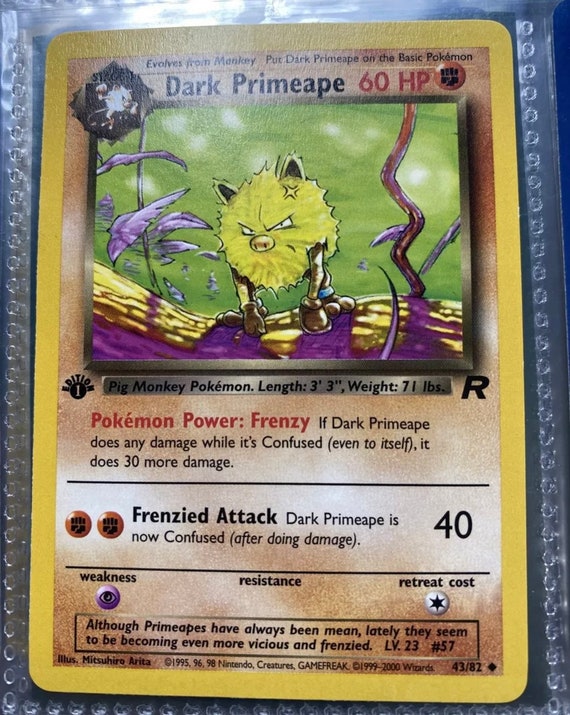 Primeape Pokemon Card