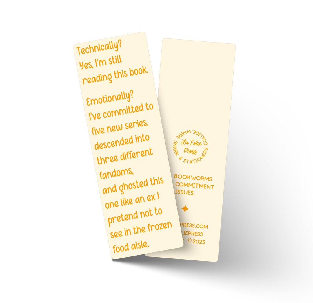 Frozen Food Aisle Funny Glossy Bookmark - Etsy