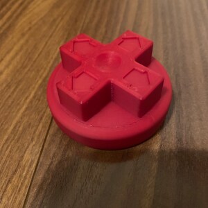 Nintendo Dpad - Arcade Topper Joystick Knob Replacement 3D Printed ...