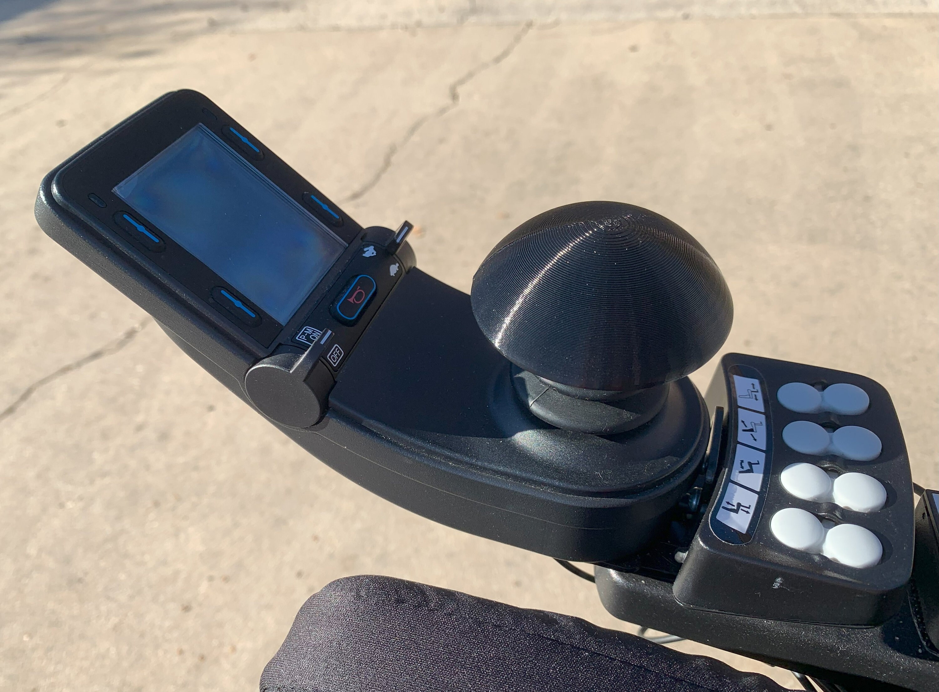 Dome Power Wheelchair Joystick Knob Replacement 1/4 Stem Size - Etsy